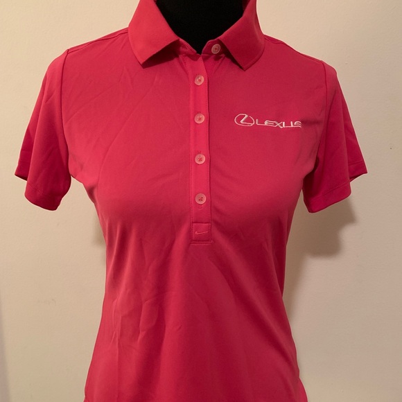 Nike | Tops | 3 Nike Golf Drifit Pink Tops Lexus Collectible S | Poshmark